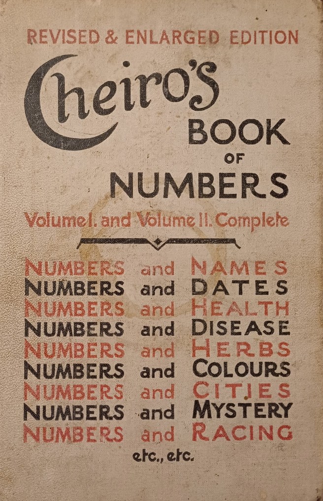 Chaldean Numerologist: Cheiro – The Mystery of Numbers, Luck, Worlds ...